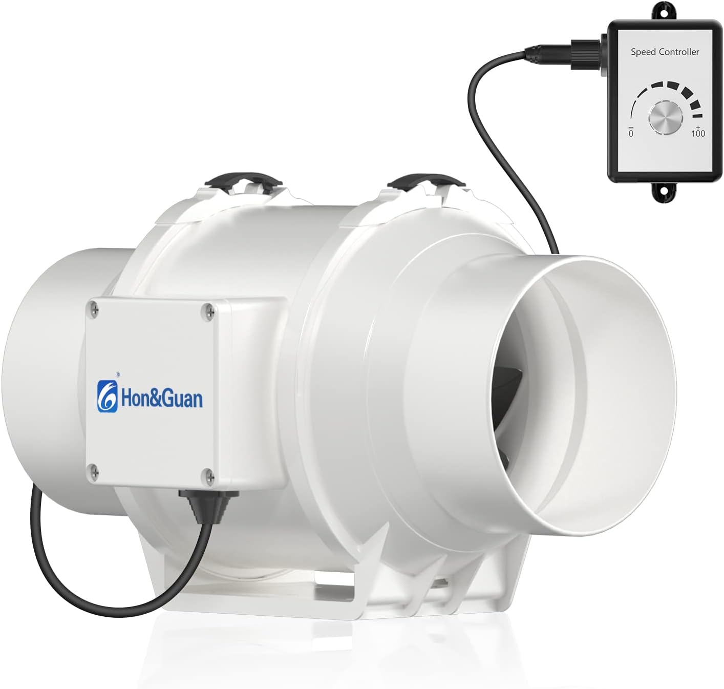 Hon&Guan 5inch Inline Kanalventilator, Abluftventilator Rohrventilator – techstudio.ch