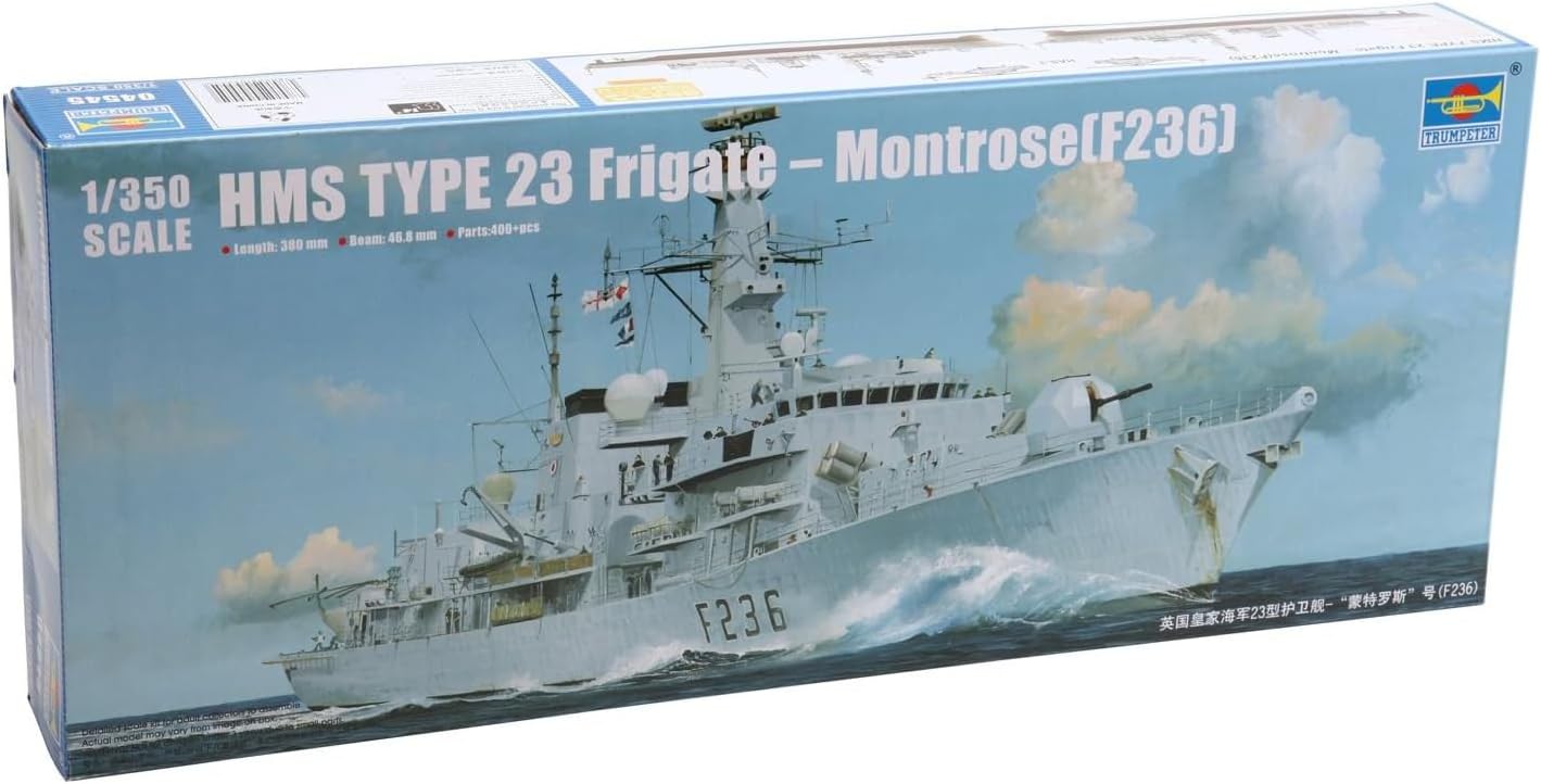 Trumpeter 04545 Modellbausatz HMS TYPE 23 Frigate-MOntrose (F236) – techstudio.ch