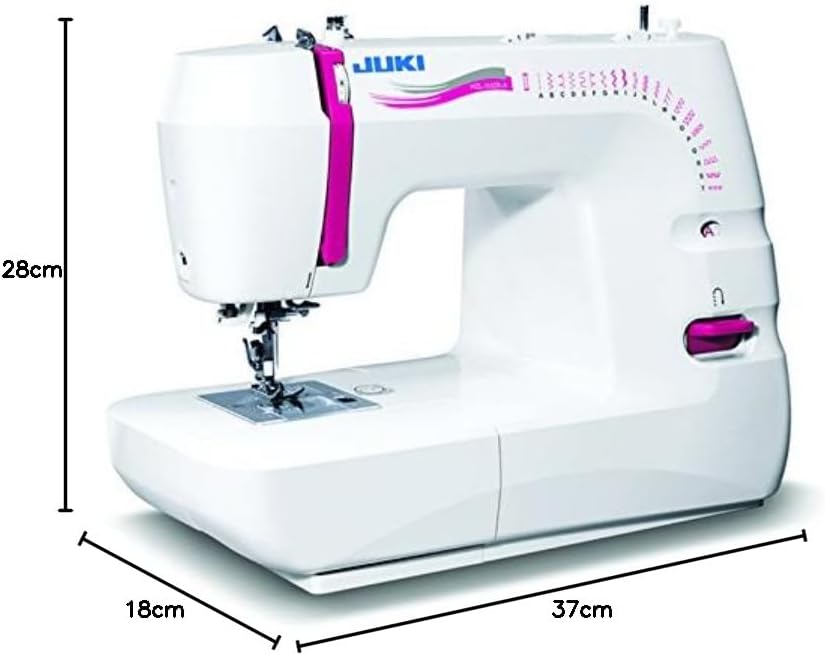 Juki Nähmaschine mechanisch, Metall, weiss, 41 x 17,7 x 30,8 cm ...