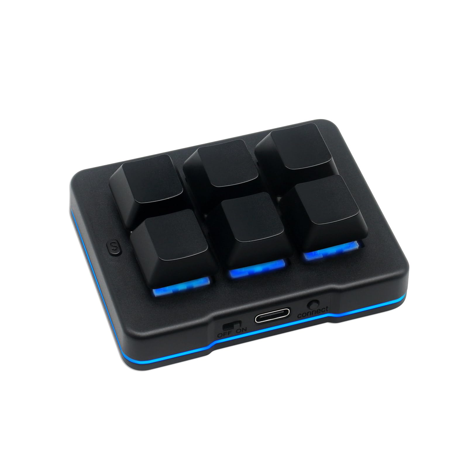 6 Tasten Mini Keypad Wireless USB Mechanische Gaming Makro Tastatur Cu ...
