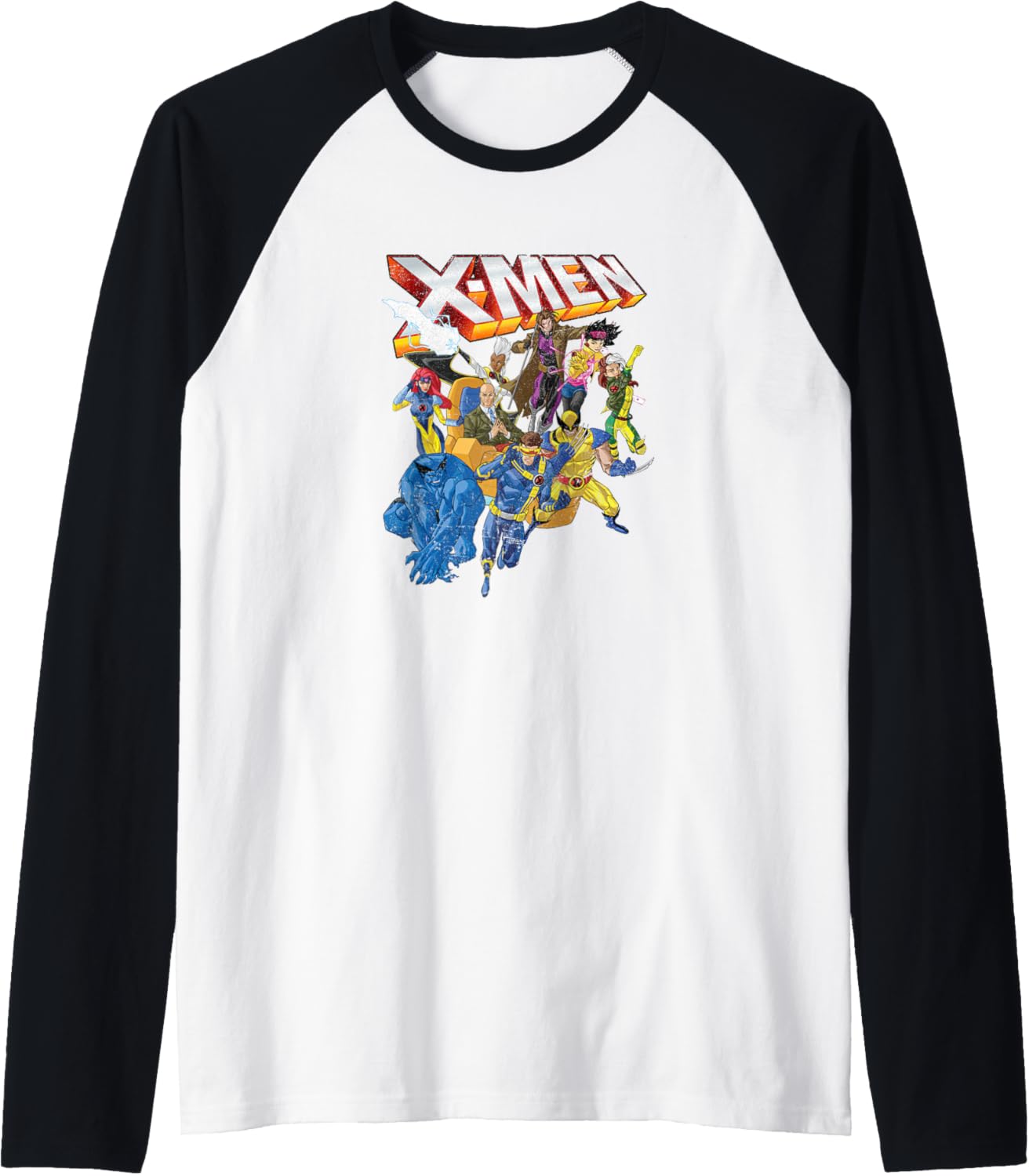 Marvel X-Men Vintage Group Shot Logo Raglan – techstudio.ch
