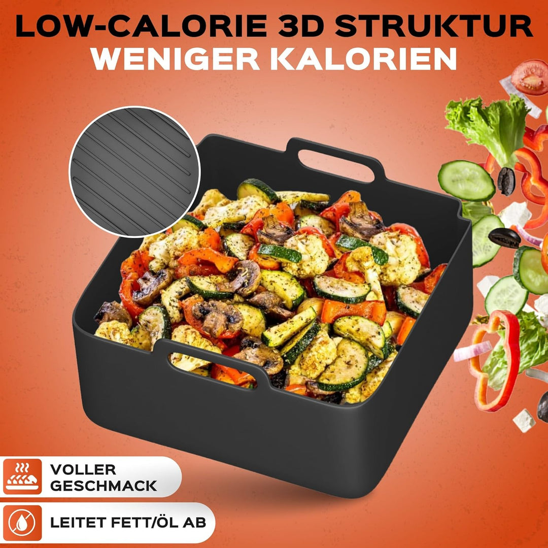 UNBOX Höheres Ninja Heissluftfritteuse Zubehör für Ninja Foodi Flexdra ...