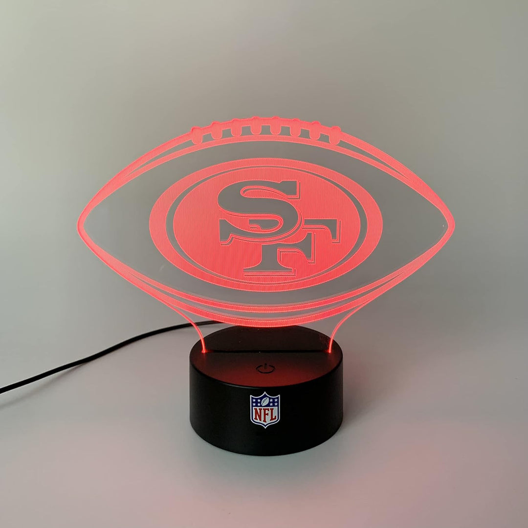 San Francisco 49ers NFL LED Lampe Licht Logo, Wechselmodus mit 6 unter ...