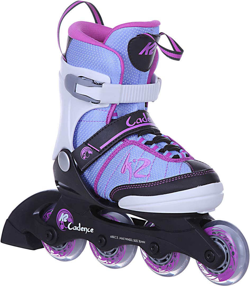 K2 Mädchen Cadence Jr Girl Inline Skates M (EU: 32-37 / UK: 13-4 / US ...