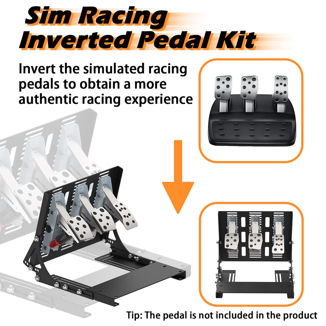 JOYORAN Sim Racing Inverted Pedals Kit - Geeignet für Logitech G PRO/G ...