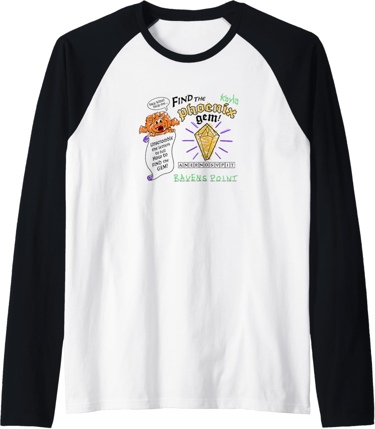 Disney Pixar Onward Manticore's Tavern Kids Menu Raglan – techstudio.ch