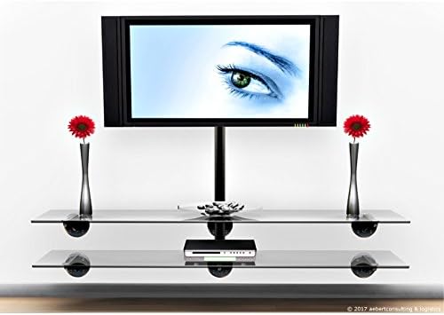 Design Alu Kabelkanal "BIG MOUTH" für TV , Beamer etc. - schwarz glänz – techstudio.ch