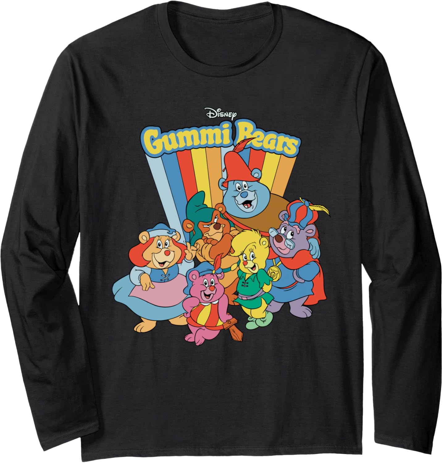 Disney Adventures of the Gummi Bears Retro Langarmshirt – techstudio.ch