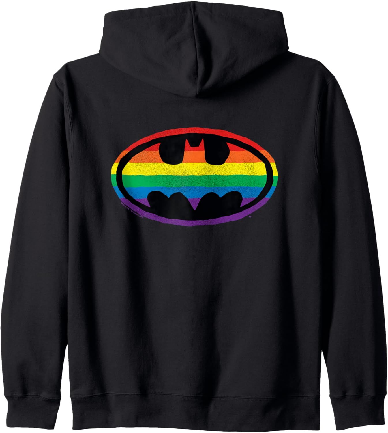 Batman Pride Rainbow Logo Kapuzenjacke – techstudio.ch