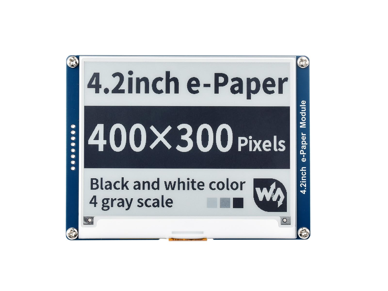 Waveshare 4.2 Inch E-Paper Display Module Kit 400 x 300 Resolution 3.3 ...