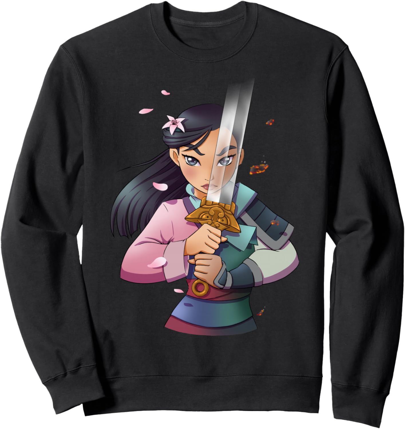 Disney Mulan Anime Style Split Portrait Sweatshirt – techstudio.ch