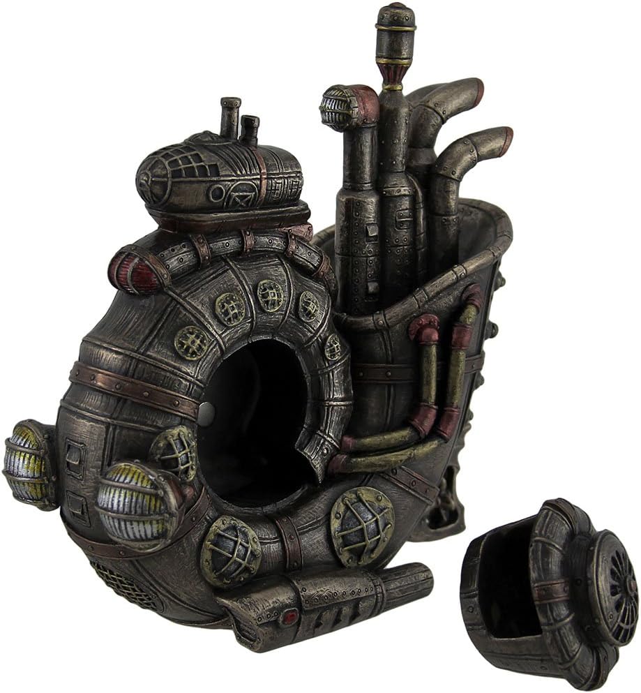 Veronese Design Secret U-Boot Steampunk Nautilus Shell Schmuckkästchen – techstudio.ch