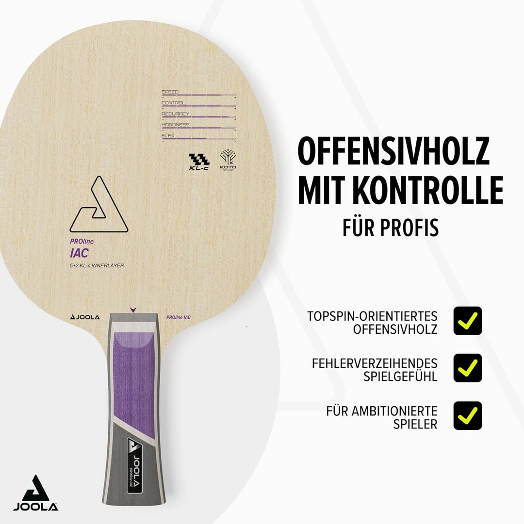JOOLA Holz PROline IAC Konkav, Konkav – techstudio.ch