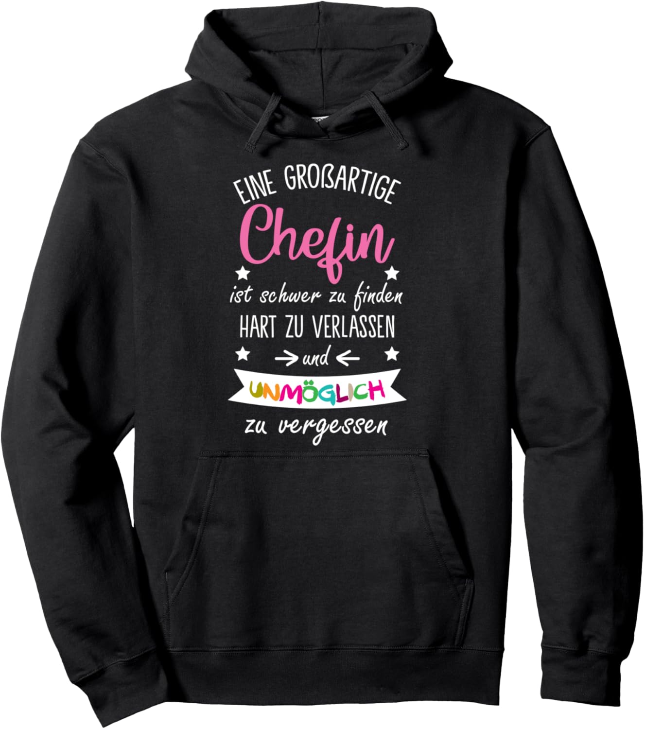 AbschiedsGrafik Chefin Lustig Spruch Eine Perfekte Chefin Pullover Hoo ...