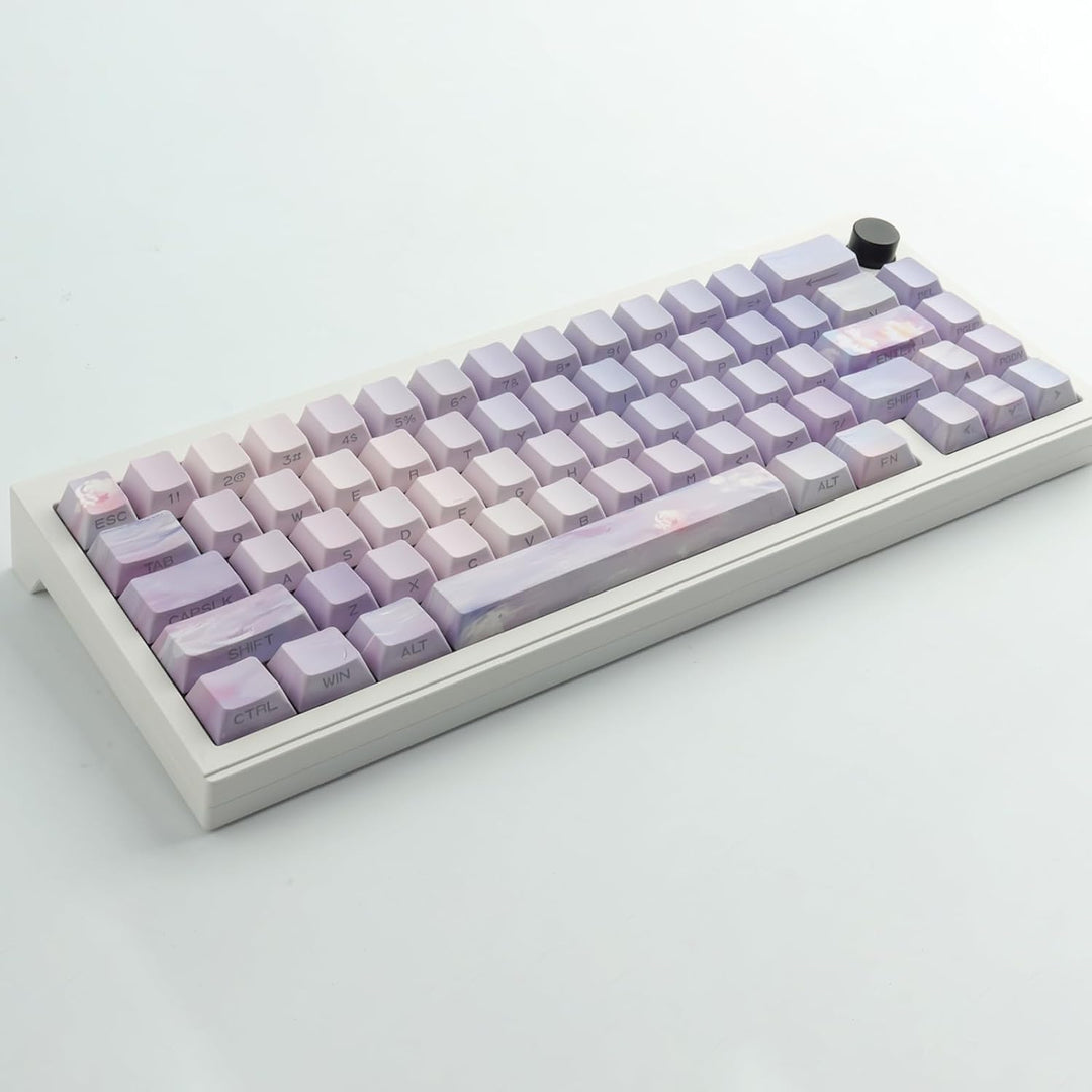 Sunzit PBT Keycaps 130 Tasten Custom Keycaps Cherry Profile Dye-Sub Ta ...