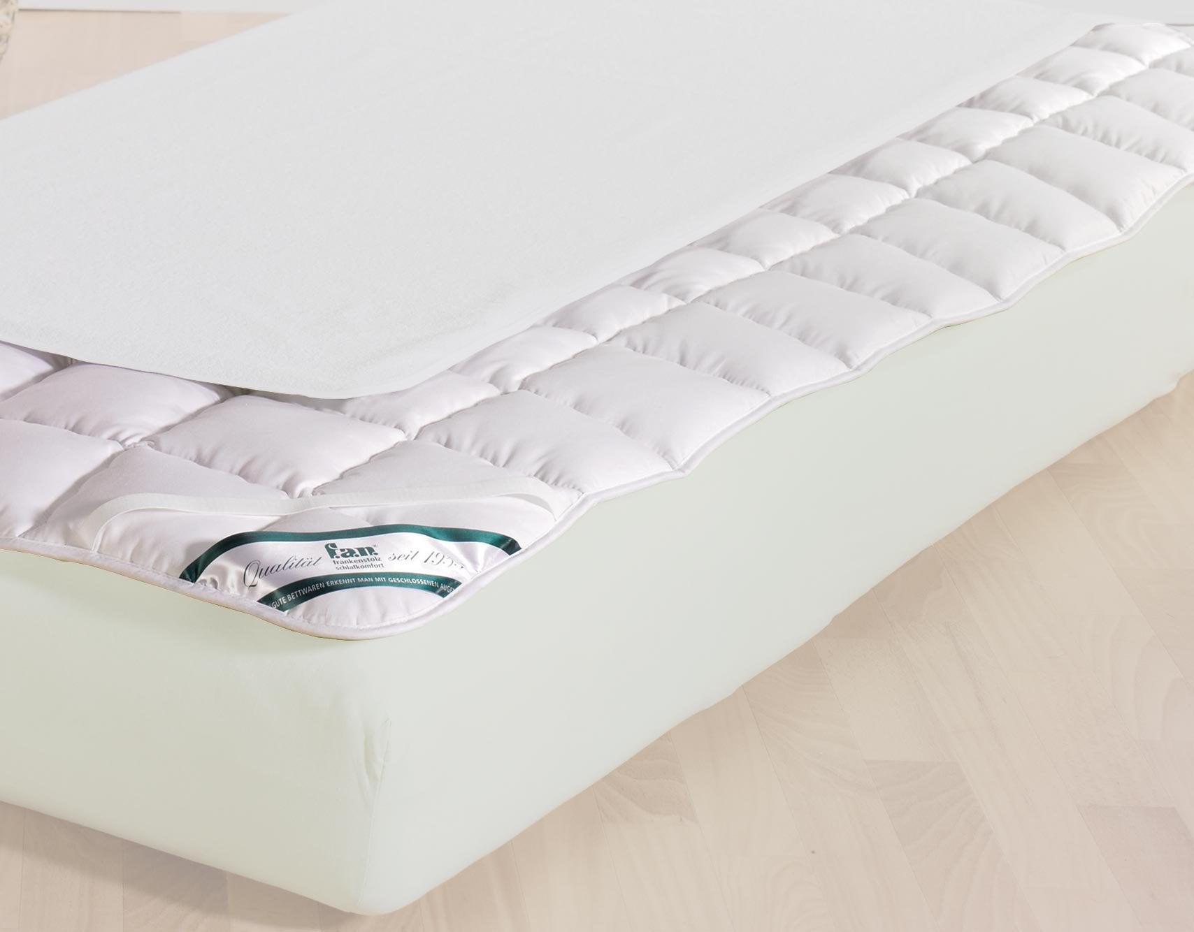 f.a.n. Frankenstolz Unterbett Spannauflage Wash Cotton (Masse: 90 x 20 ...