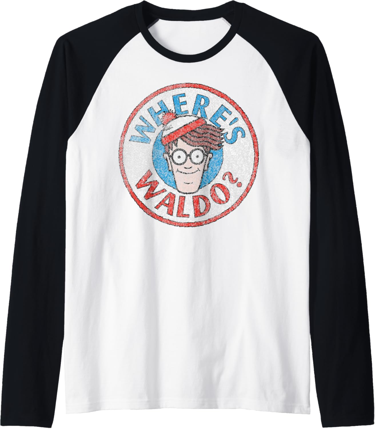 Where's Waldo? Waldo Logo Raglan – techstudio.ch