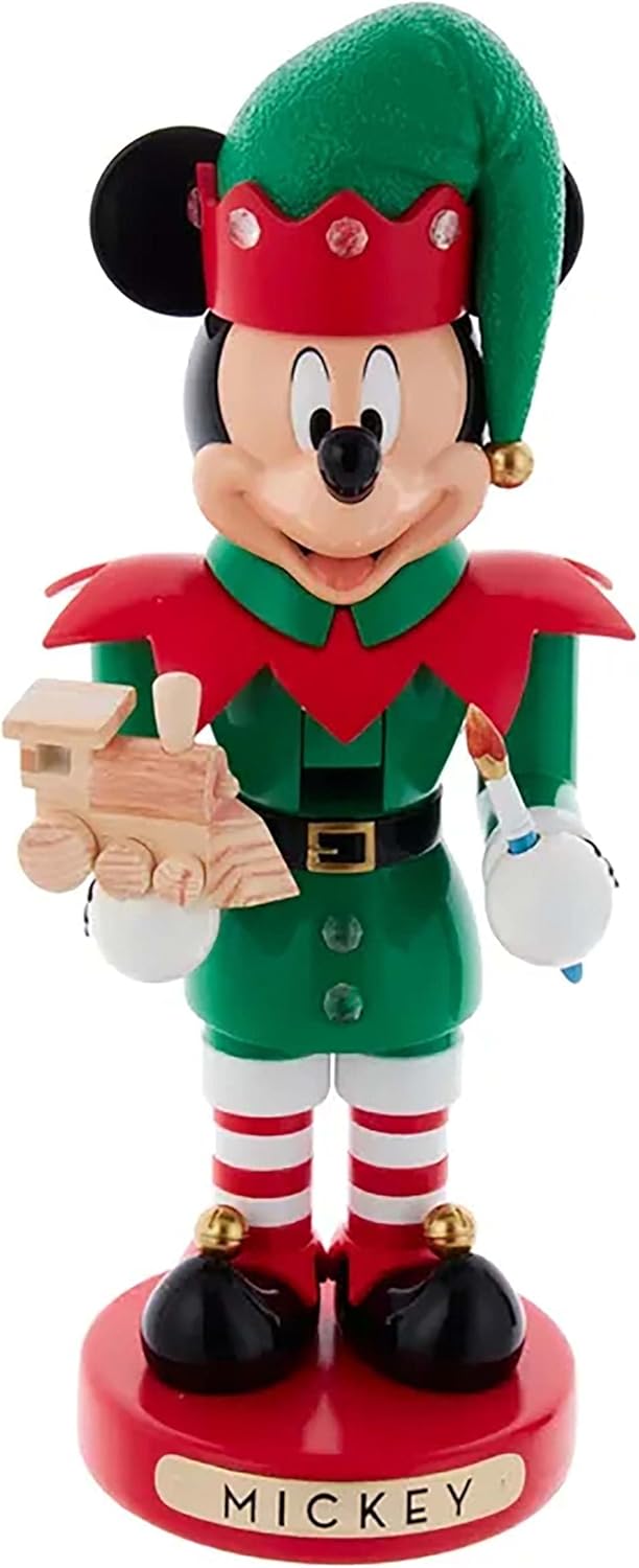 Disney Mickey The Elf Nussknacker, 25,4 cm, Mehrfarbig 10-Inch, 10-Inc ...