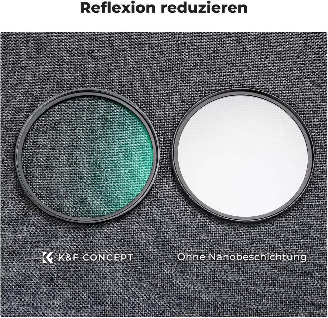 K&F Concept Nano-K Serie Black-Mist 1/2 Filter 67mm Black Promist 1/2 – techstudio.ch
