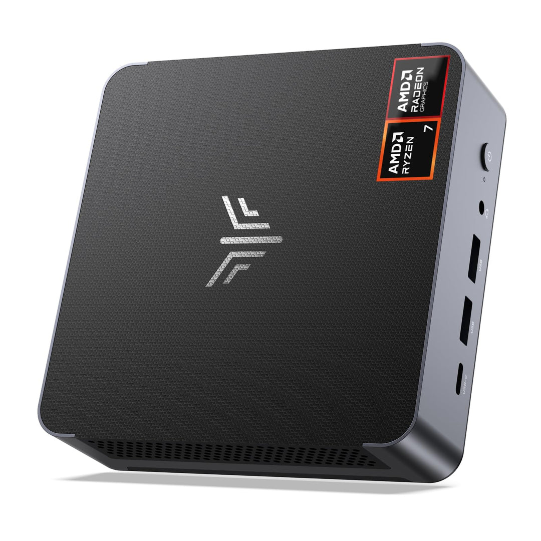 NiPoGi AM21 Mini PC АMD Ryzen 7 8745HS (8C/16T, bis zu 4,9 GHz), 32 GB ...