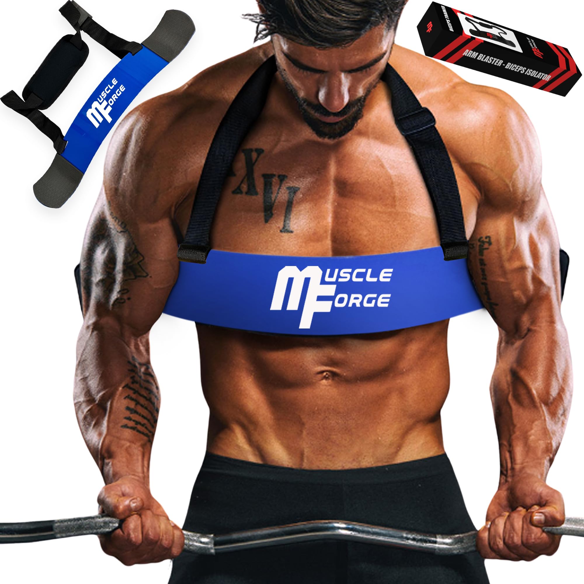 Bizeps-Trainer Arm Blaster, Bizeps Isolator für eine optimale Isolieru ...