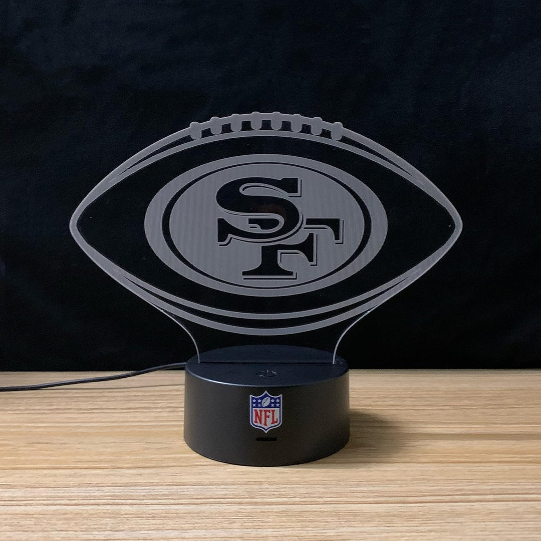 San Francisco 49ers NFL LED Lampe Licht Logo, Wechselmodus mit 6 unter ...