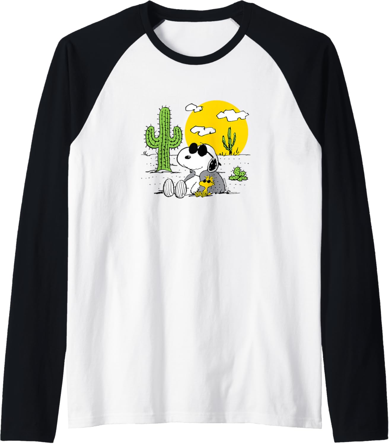 Peanuts - Summer - Snoopy & Woodstock Desert Raglan – techstudio.ch
