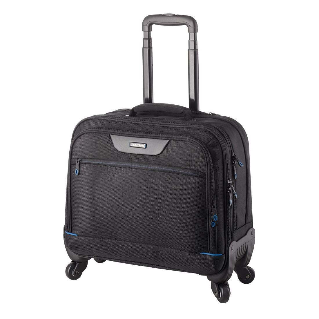 Laptop Rollkoffer Business Trolley Star, Nylon, 42.57 Liters Schwarz ...