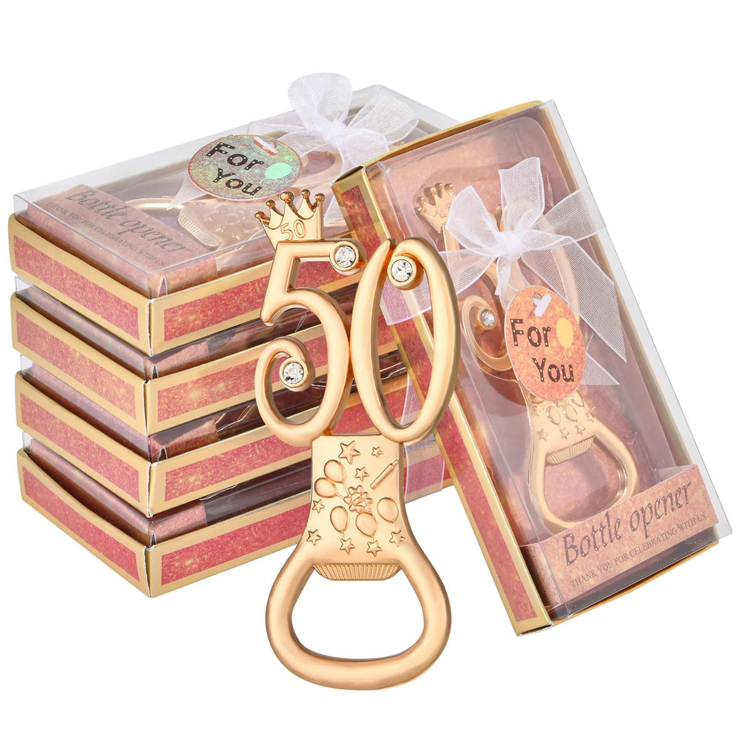 DADEA Flaschenöffner zum 50. Geburtstag, Gastgeschenke zum 50. Geburts ...