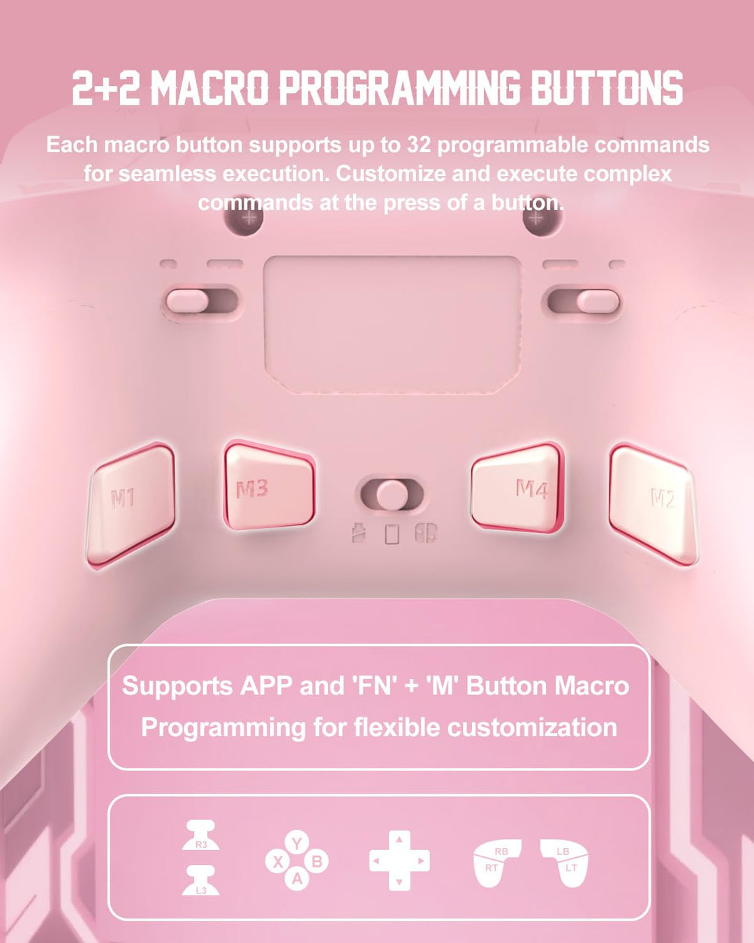 PXN P5 Kabelloser Gaming Controller 2025 – Hall Effekt Joystick & Trig – techstudio.ch