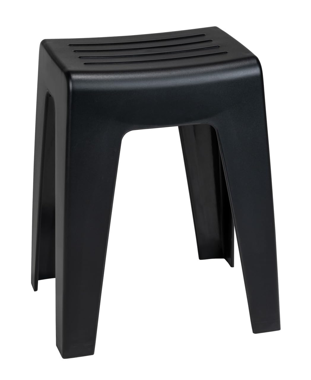 WENKO Badhocker Kumba, hochwertiger Hocker in modernem Design aus Kuns ...