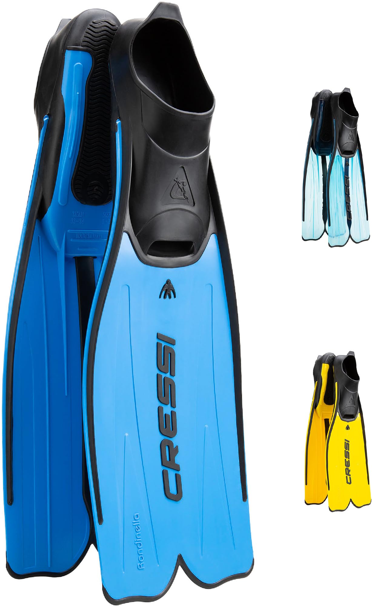 Cressi Rondinella Fins - Leichte und leistungsstarke Flossen zum Tauch ...