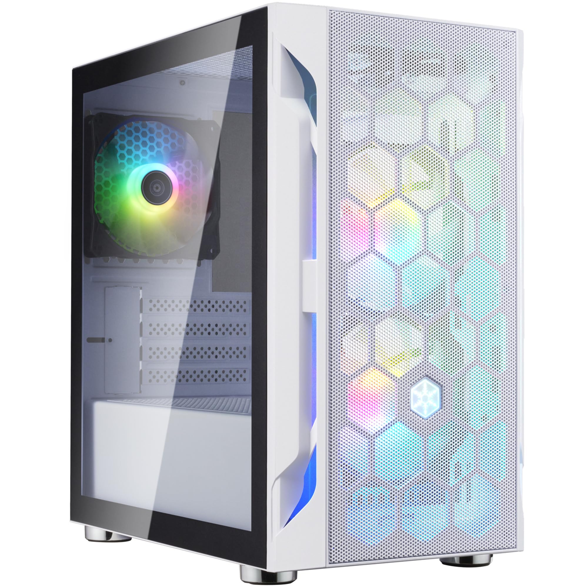 SilverStone Technology SST-FAH1MW-PRO - Fara H1M Micro-ATX Gaming Comp ...