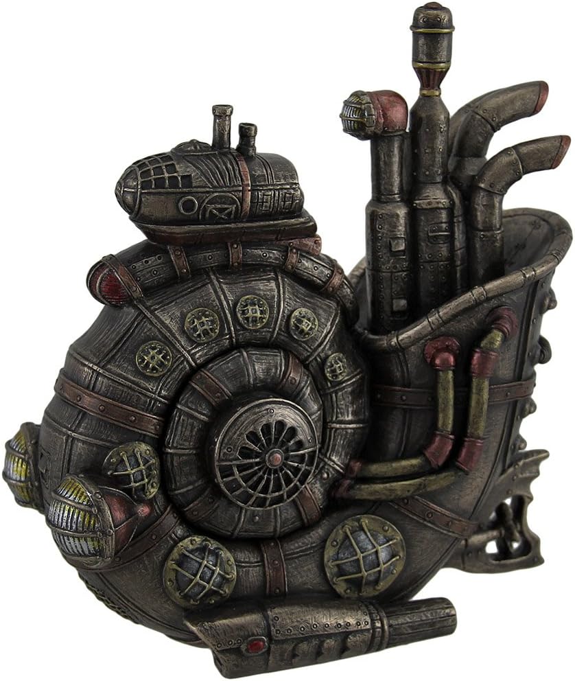 Veronese Design Secret U-Boot Steampunk Nautilus Shell Schmuckkästchen – techstudio.ch