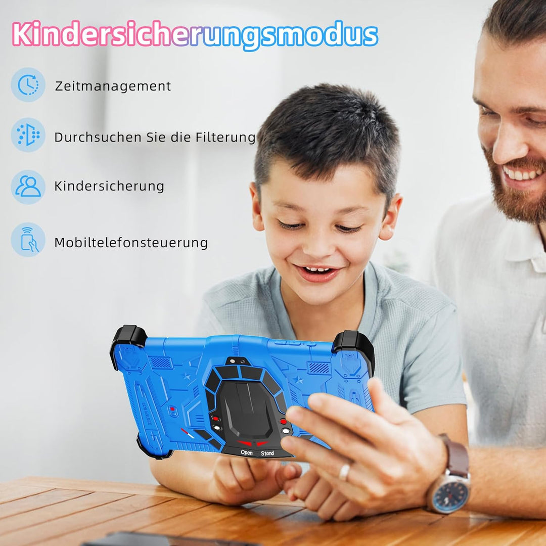 Kinder Tablet Android 14, 2025 Neuesten 7 Zoll Kids Tablet Octa-Core 2 ...