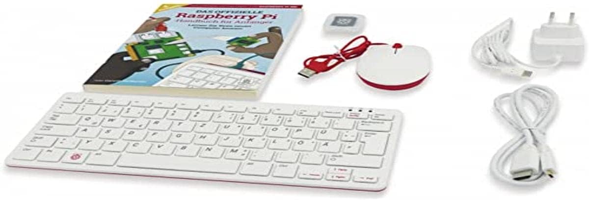 Raspberry Pi® PI400DE-KIT 400 4GB 4 x 1.8GHz inkl. Netzteil, inkl. Mau ...