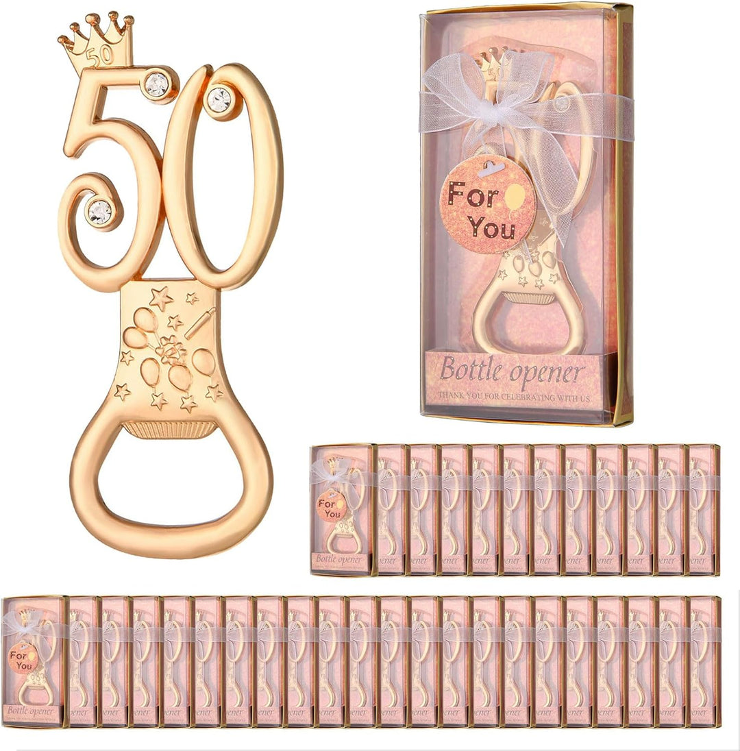 DADEA Flaschenöffner zum 50. Geburtstag, Gastgeschenke zum 50. Geburts ...