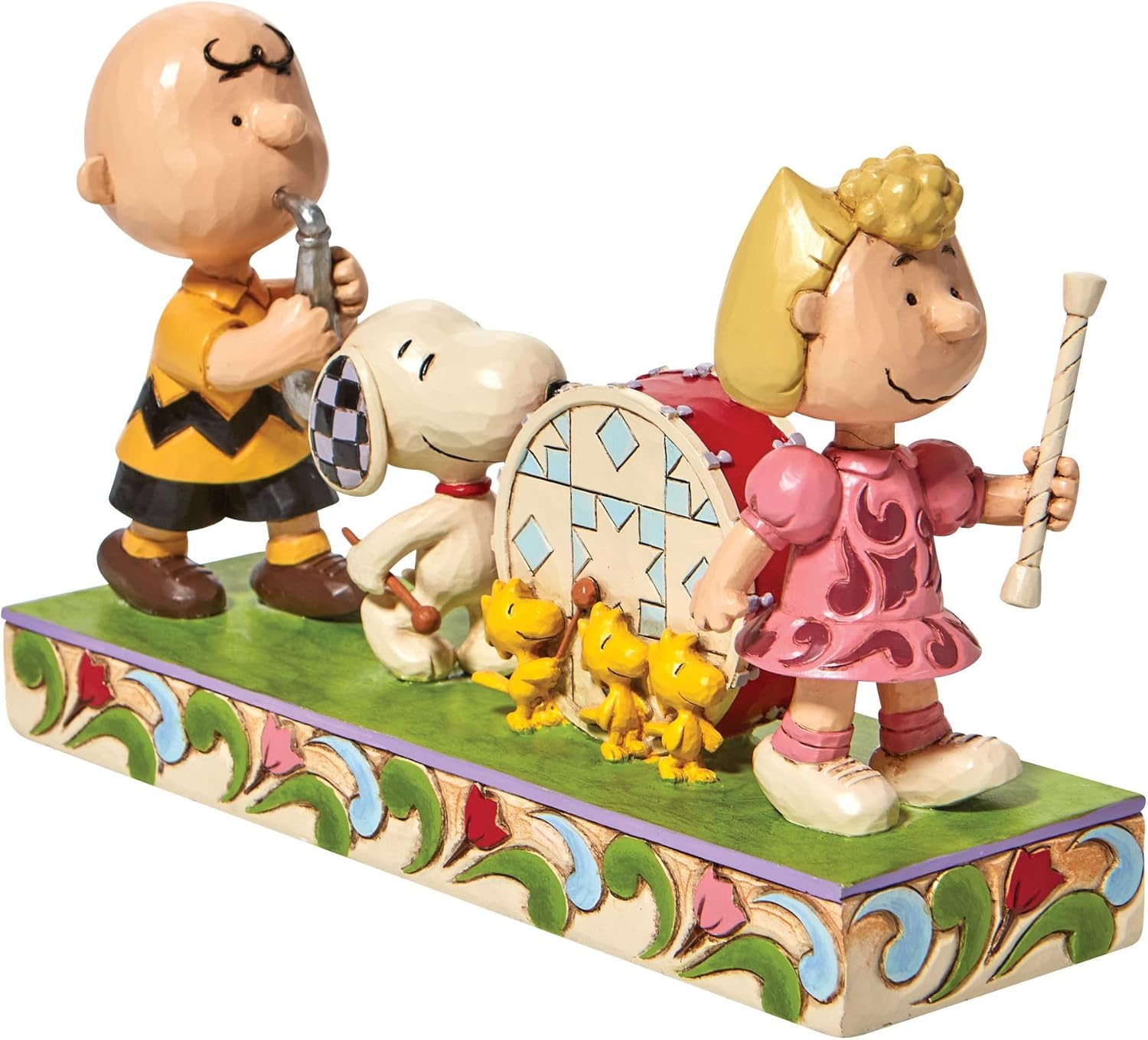 Enesco Jim Shore Peanuts Marching Band Parade Figur, 11,7 cm, mehrfarb ...