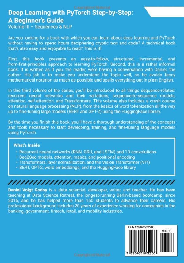 Deep Learning with PyTorch Step-by-Step: A Beginner's Guide: Volume II ...