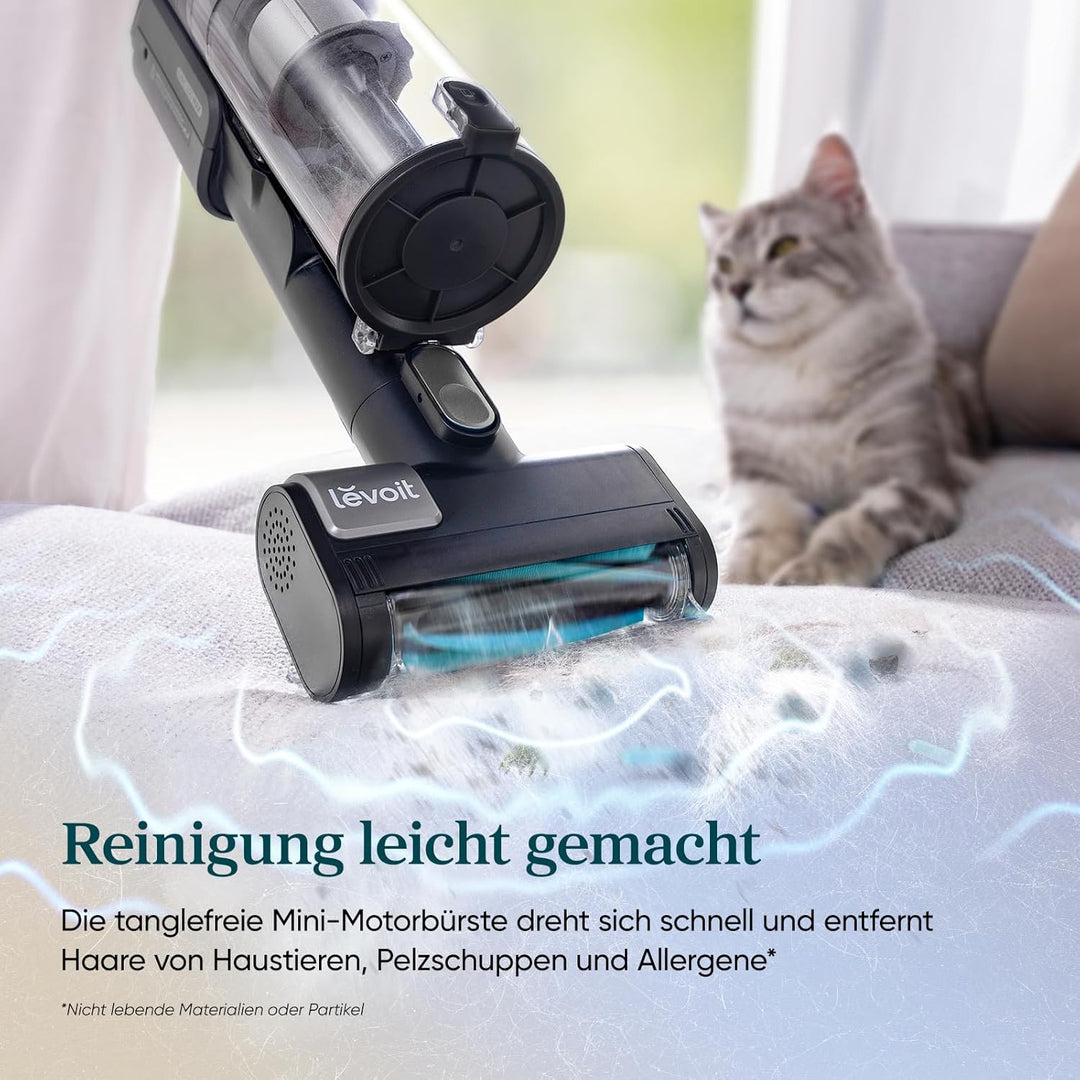 Levoit Originaler Mini-Motorbürste für LVAC-200 MAX & LVAC-300 Akku St ...