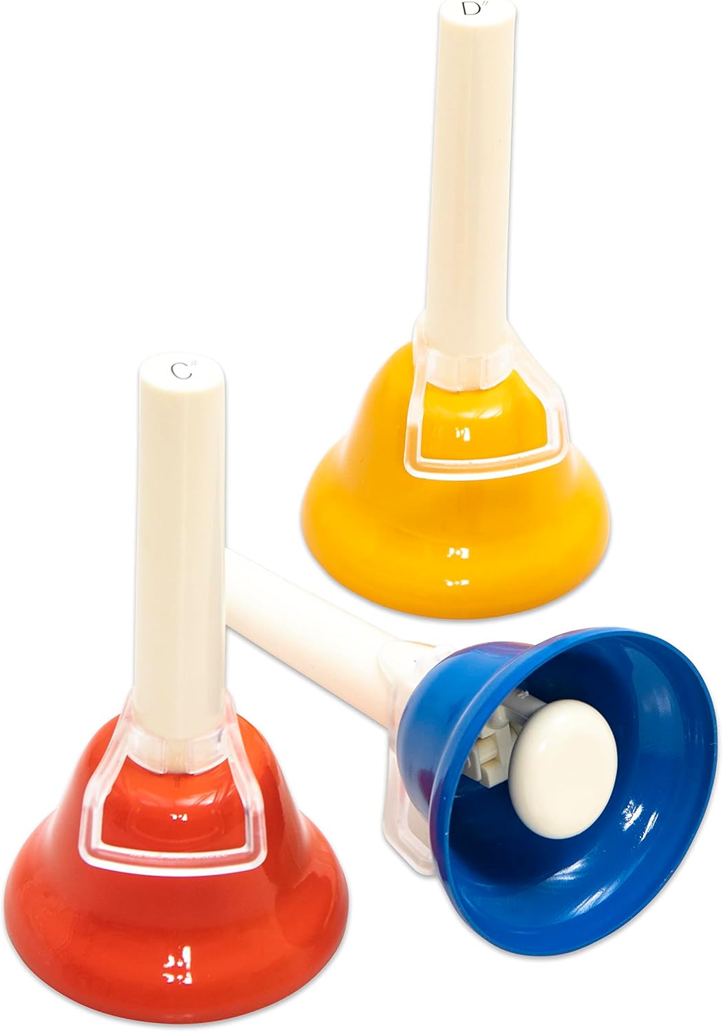 Betzold Musik - Glocken mit Einmalanschlag - bunt Stopp-Funktion mit N – techstudio.ch