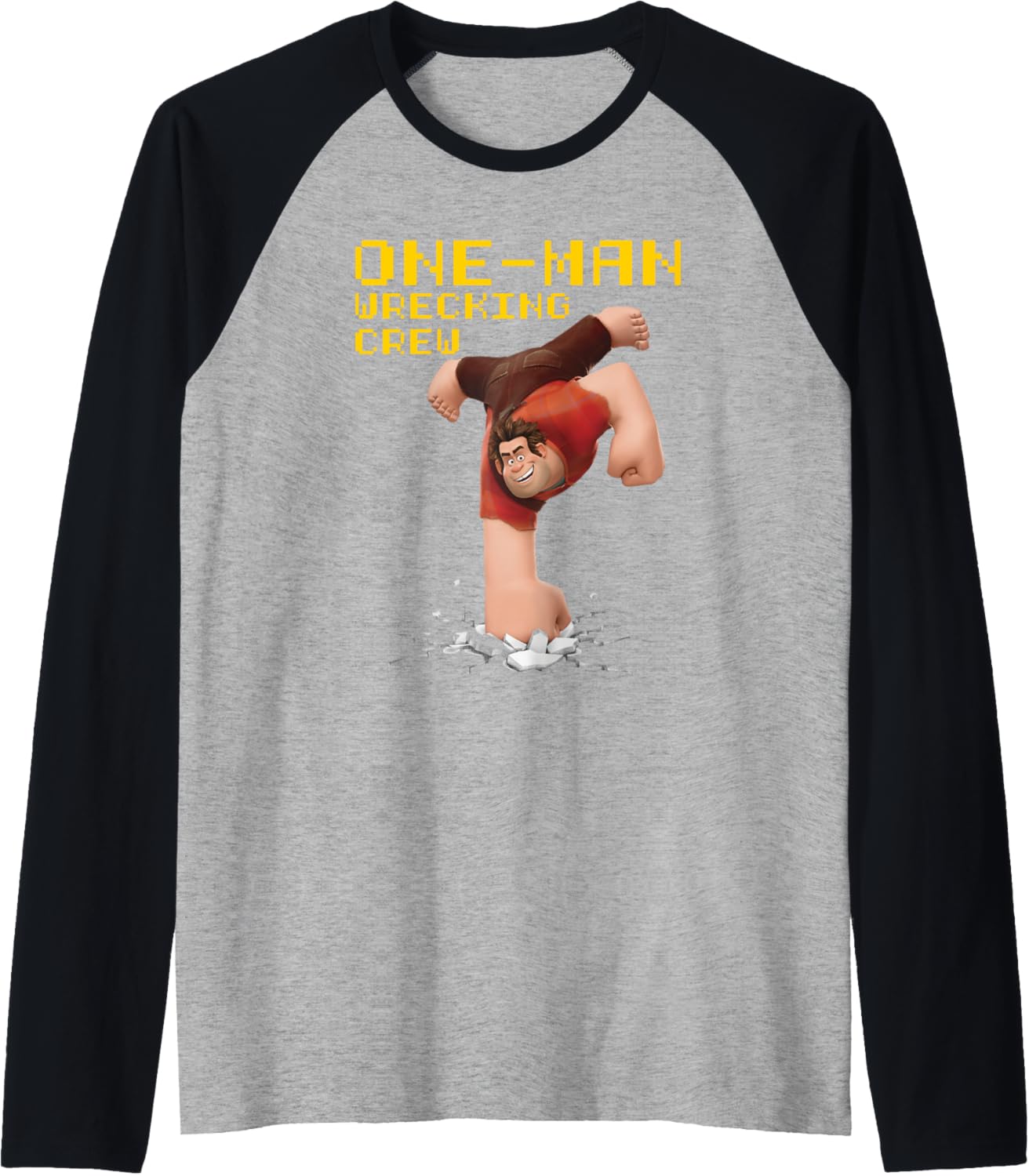 Disney Wreck It Ralph 2 Wrecking Crew Raglan – techstudio.ch