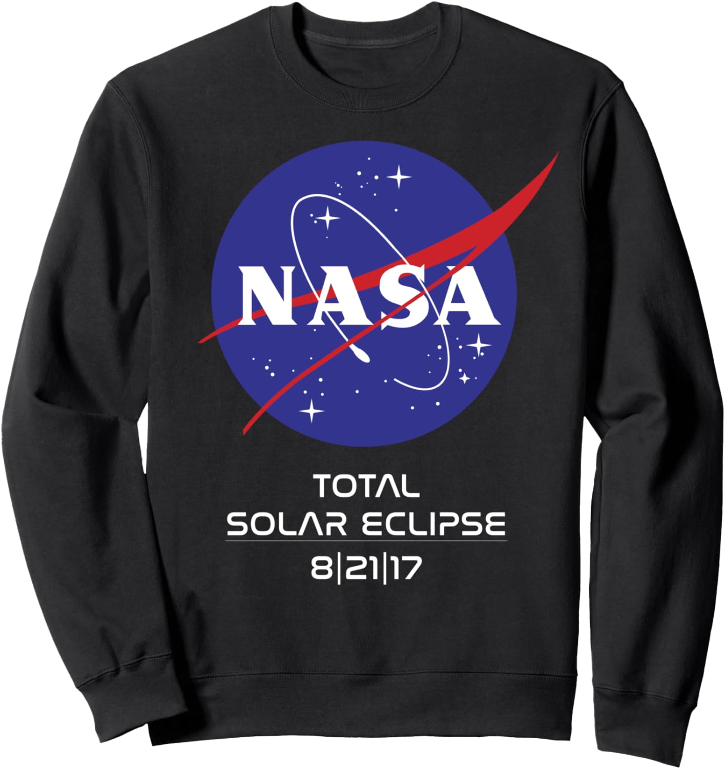NASA Classic Logo Total Solar Eclipse 8|21|17 Event Sweatshirt ...