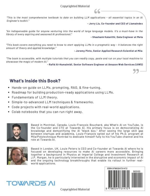 Building LLMs for Production: Enhancing LLM Abilities and Reliability ...