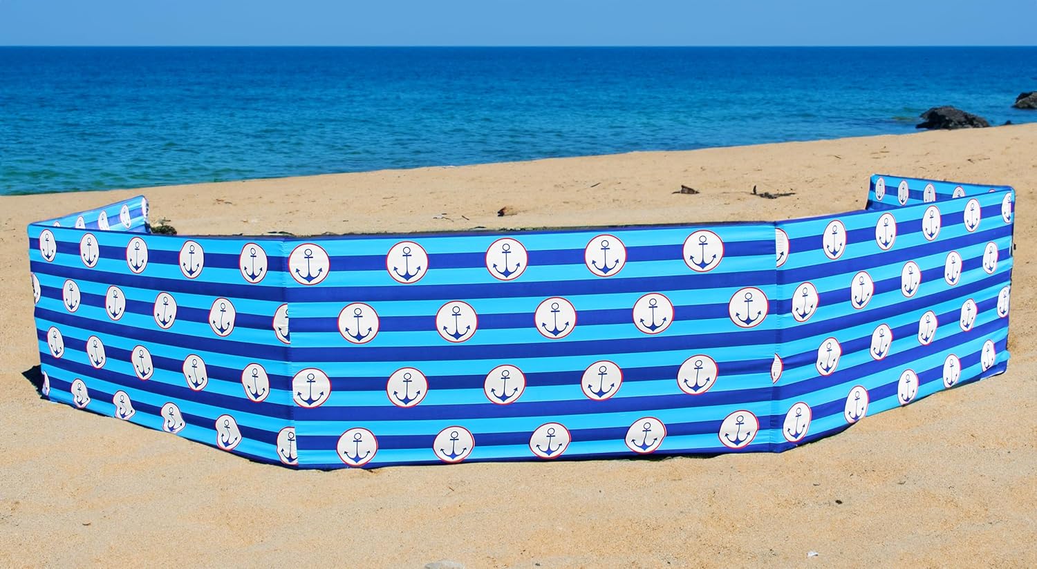 Windschutz Strand, Sichtschutz für Strand, Garten und Camping, Strandw ...